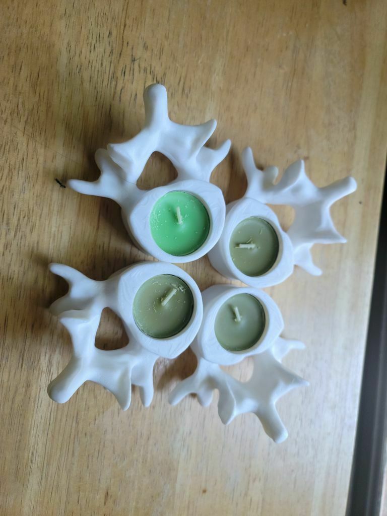 Free 3D file Spine Tea Light・Design to download and 3D print・Cults