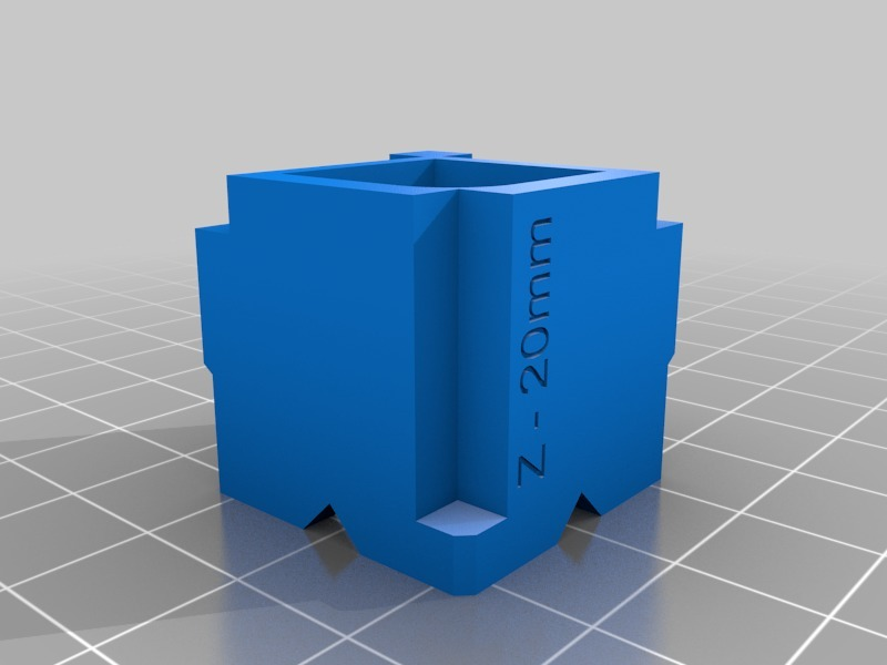 Free 3D file Better 3 axis calibration cube・3D printable model to ...