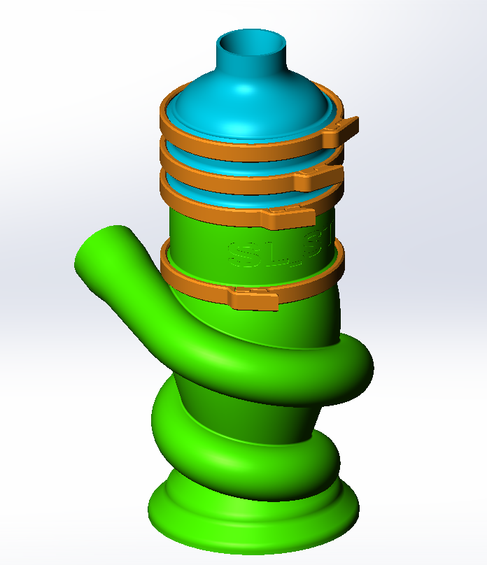 Free STL file SL_ST CYCLONE 3-02・3D printing template to download・Cults
