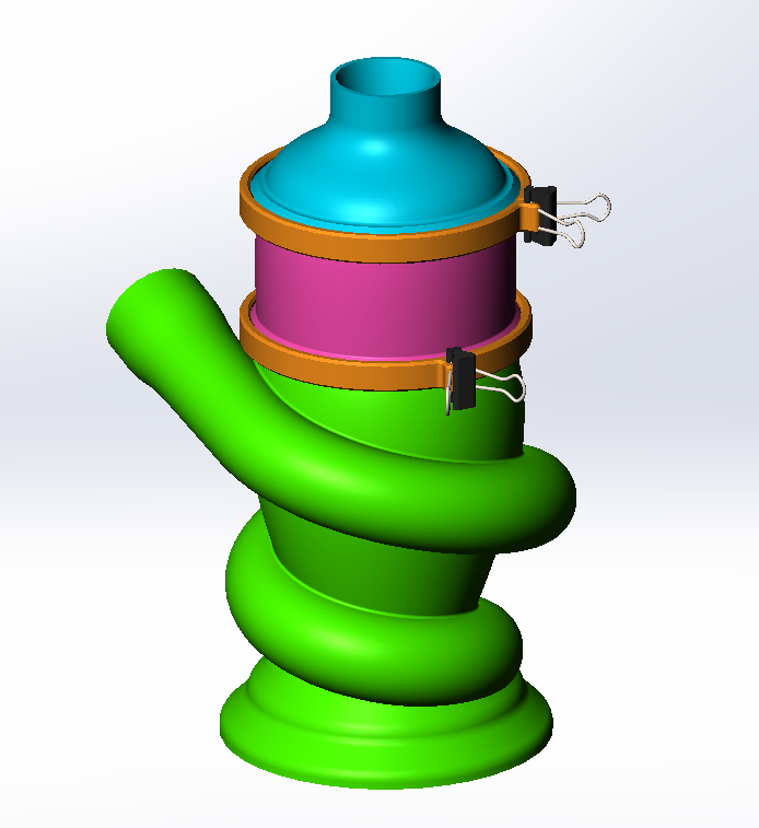 Fichier STL gratuit SL_ST CYCLONE 3-01 🌀・Plan à télécharger et à ...