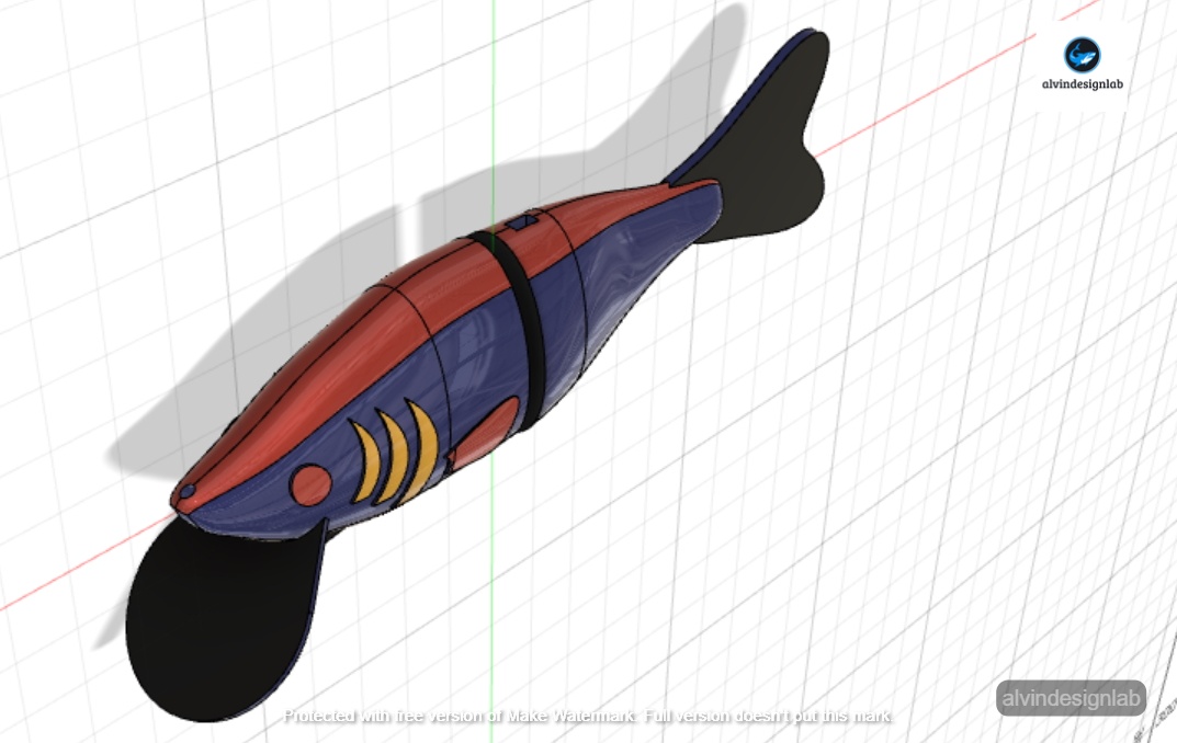 STL file Sharky Fishing Swimbait Lure (42g) - Fishing Bass 🎣・3D ...