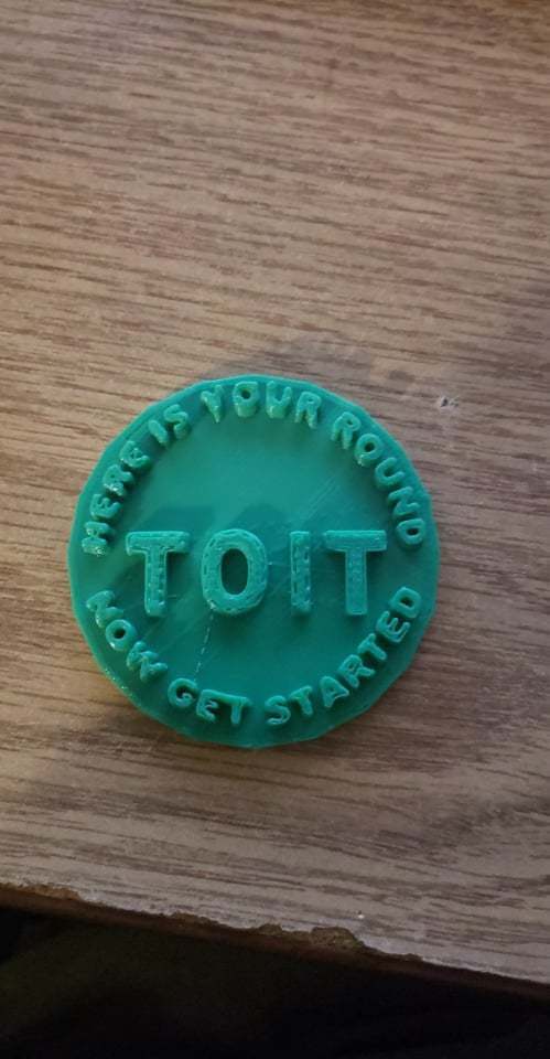Free STL file Round TOIT・Object to download and to 3D print・Cults