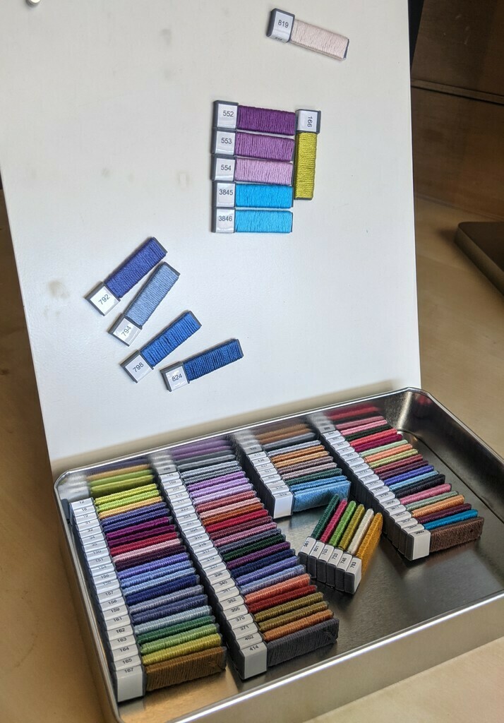 Free 3D file Magnetic Modular Embroidery Floss Color Swatches 🧲・3D ...