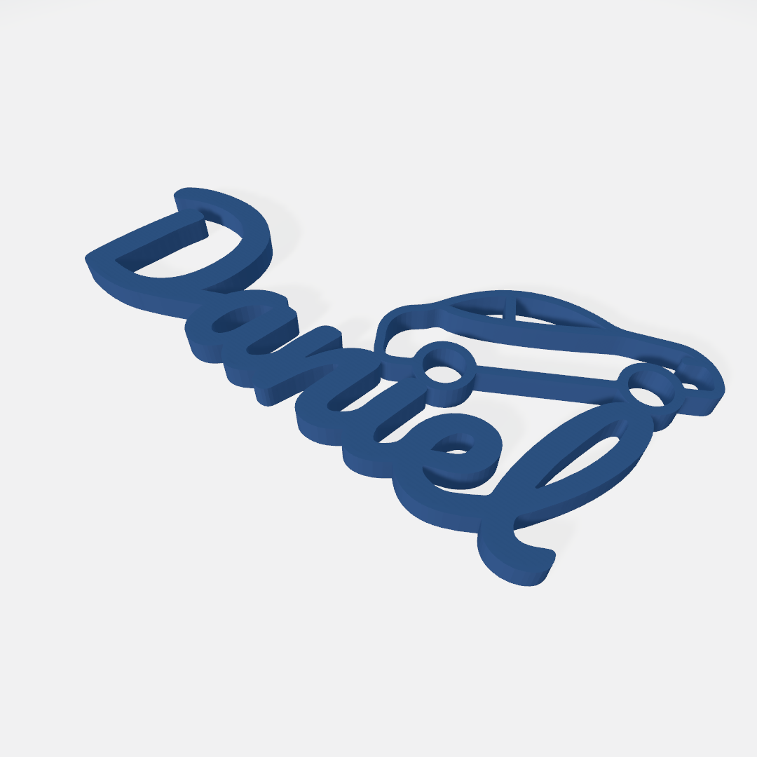 STL file Name: Daniel 🚗・3D printing template to download・Cults