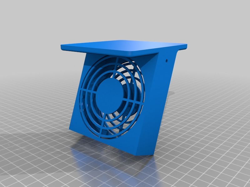 Free 3D file 80mm Desk Fan 25mm Deep 🧑‍🔧・Design to download and 3D ...