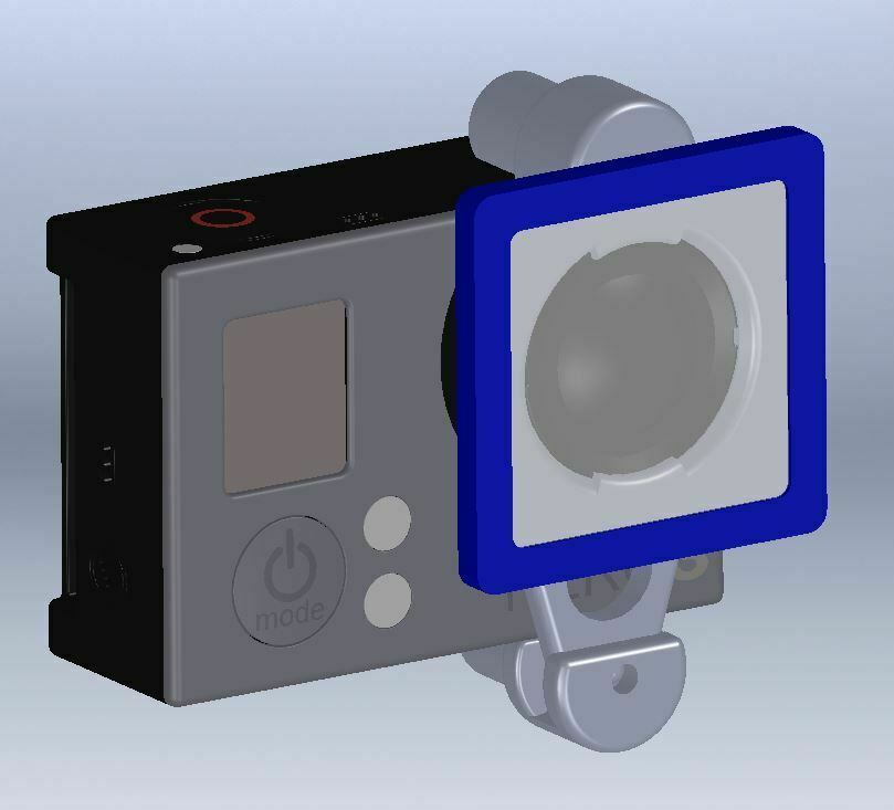 Free 3D file GoPro Lens Cover・3D printing template to download・Cults