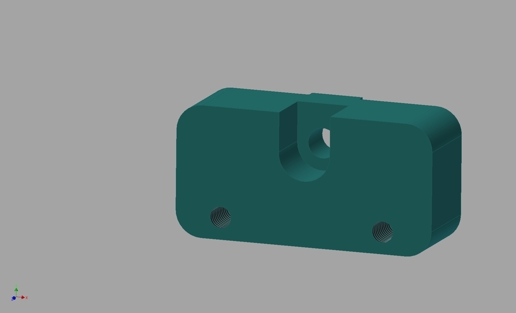 Free 3D file Larger end stop for Kossel 2020 Ver 2.0・3D print object to ...