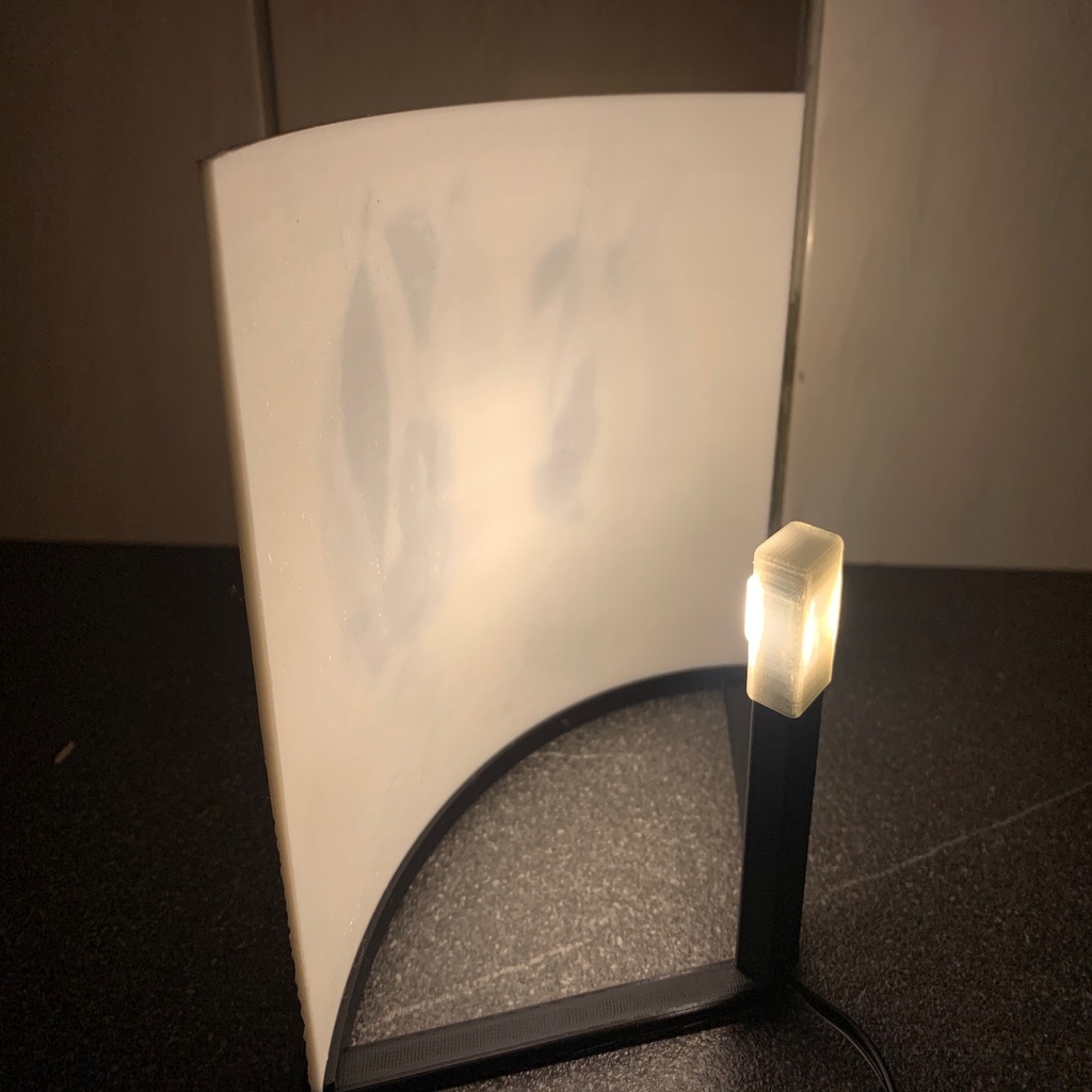 Free 3D file Lithophane Holder Superflux Led 🎨・3D printing idea to ...