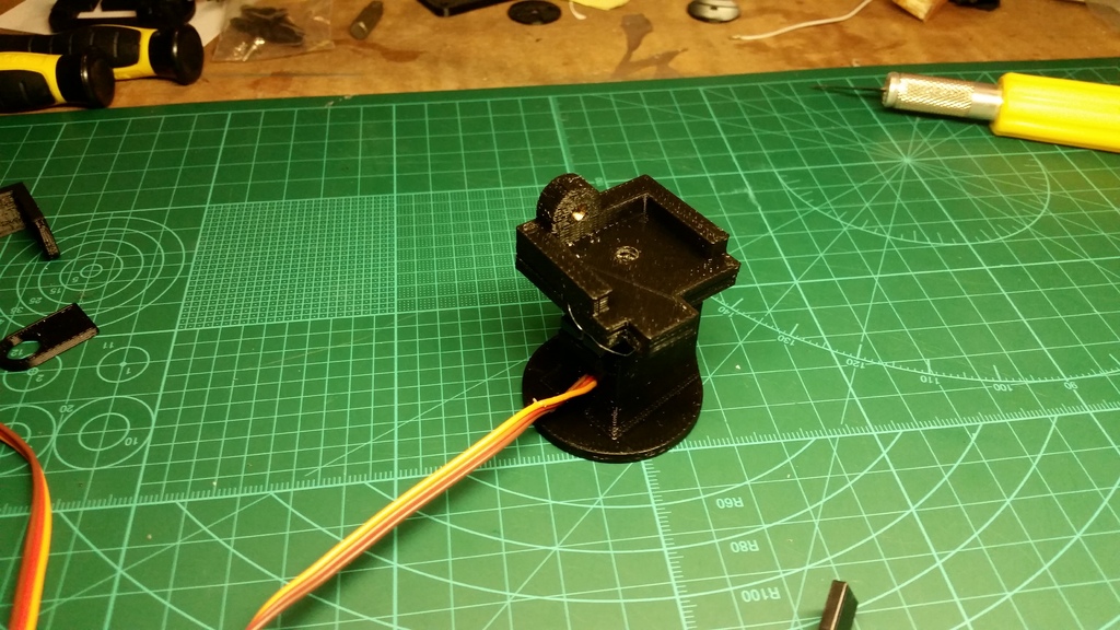 Free 3D file Easy small compact strong pan tilt 🤏・Model to download and ...