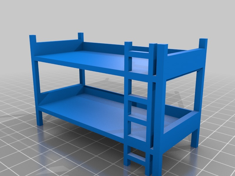 Free 3D file Bunk Bed・3D printable design to download・Cults