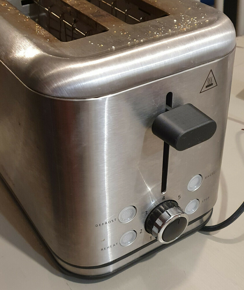 Free 3D file Brabantia toaster knob ⚙️・3D print model to download・Cults
