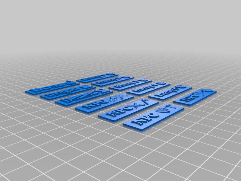 Free 3D file Initiative Trackers・3D printing idea to download・Cults