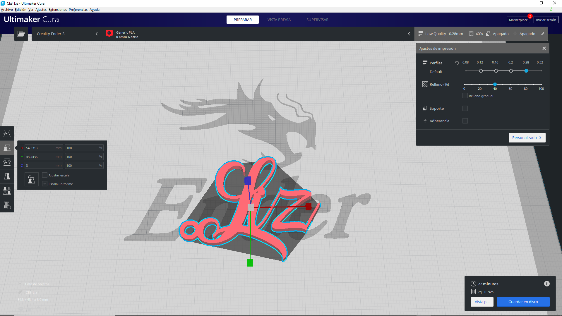 Free STL file Names with first initial "L". 👽・3D print model to ...