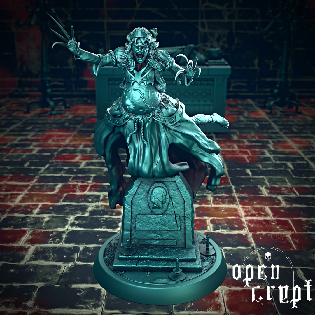 3D file Ghost Queen・3D printable design to download・Cults