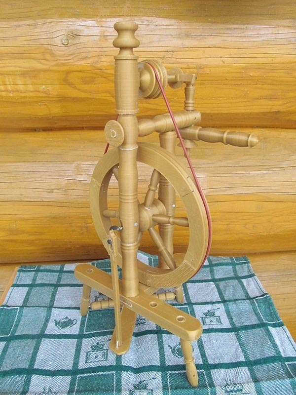 Free STL file spinning wheel・Model to download and 3D print・Cults