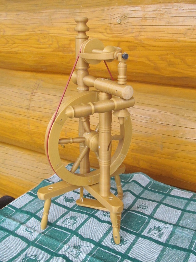 Бесплатный STL файл spinning wheel 🛞・Модель для загрузки и 3D-печати・Cults