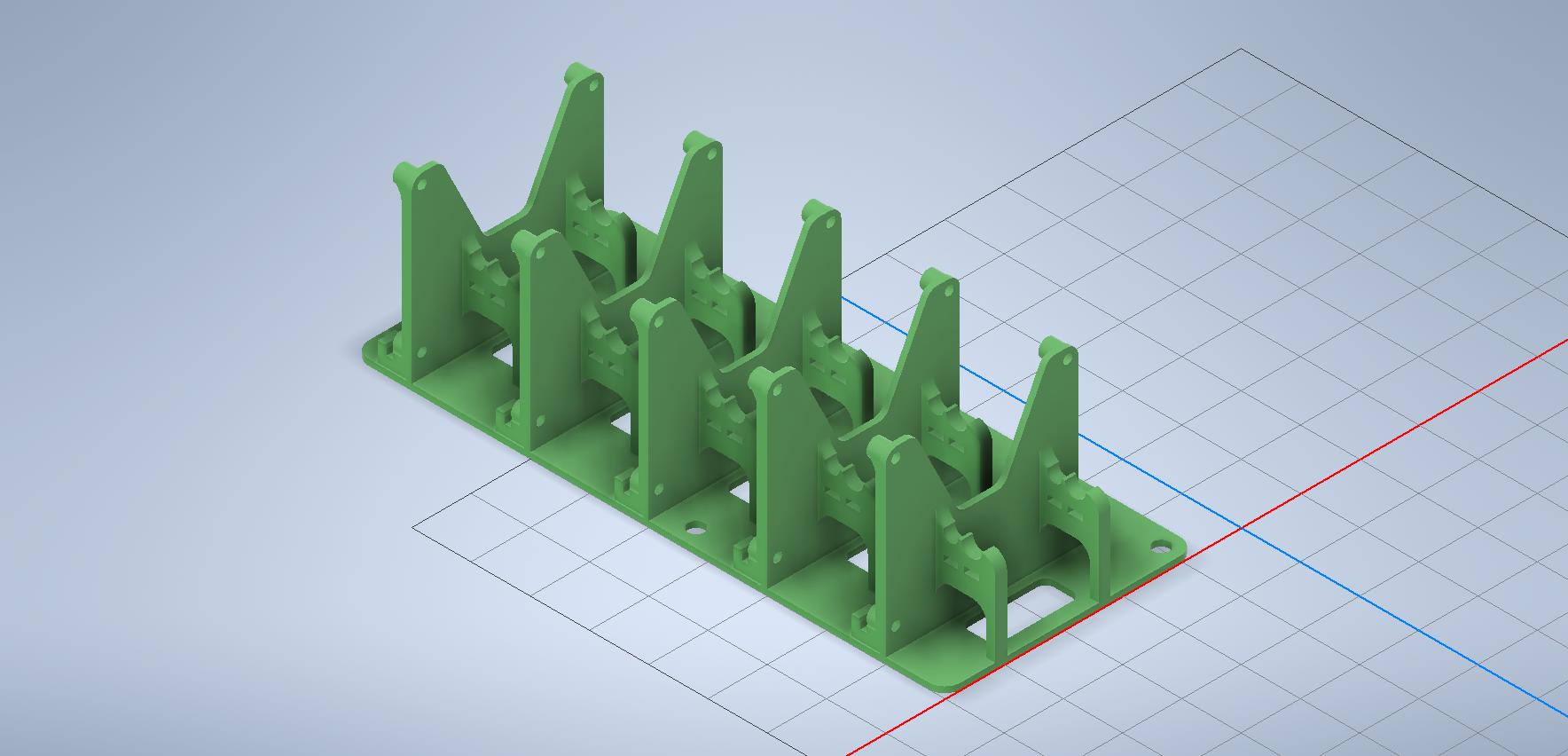 STL file Rasperry Pi Cluster Wall / Table Stand・Model to download and ...