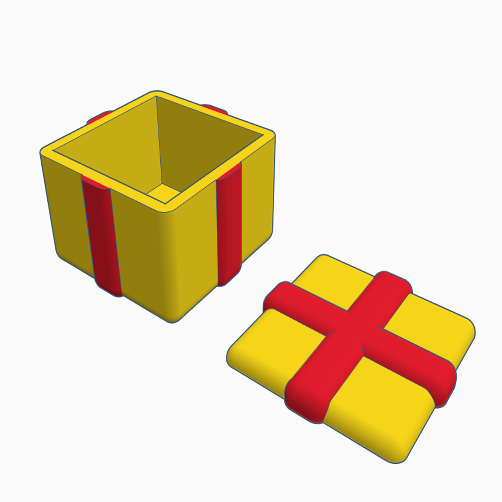Free 3D file Simple Gift Box 🎁・3D printing model to download・Cults