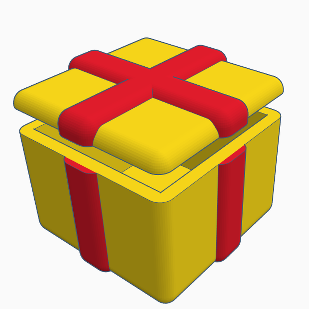 Free 3D file Simple Gift Box 🎁・3D printing model to download・Cults
