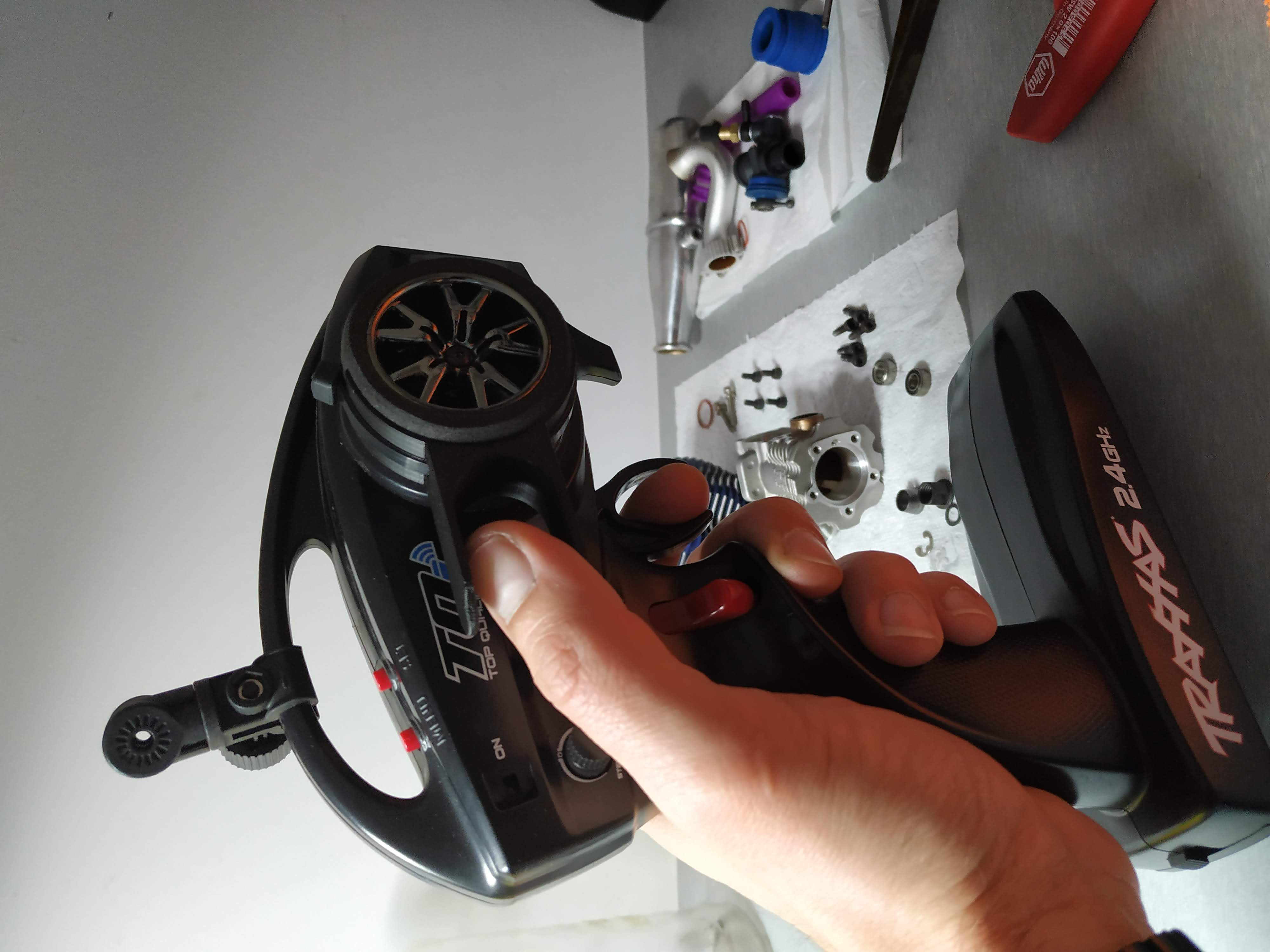 STL file thumb control rc car, boat・3D printable model to download・Cults