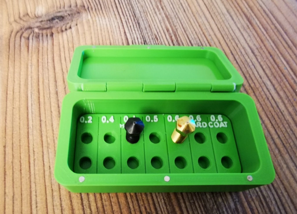 Free 3D file Nozzle box for Vulcano nozzles・3D printer model to ...