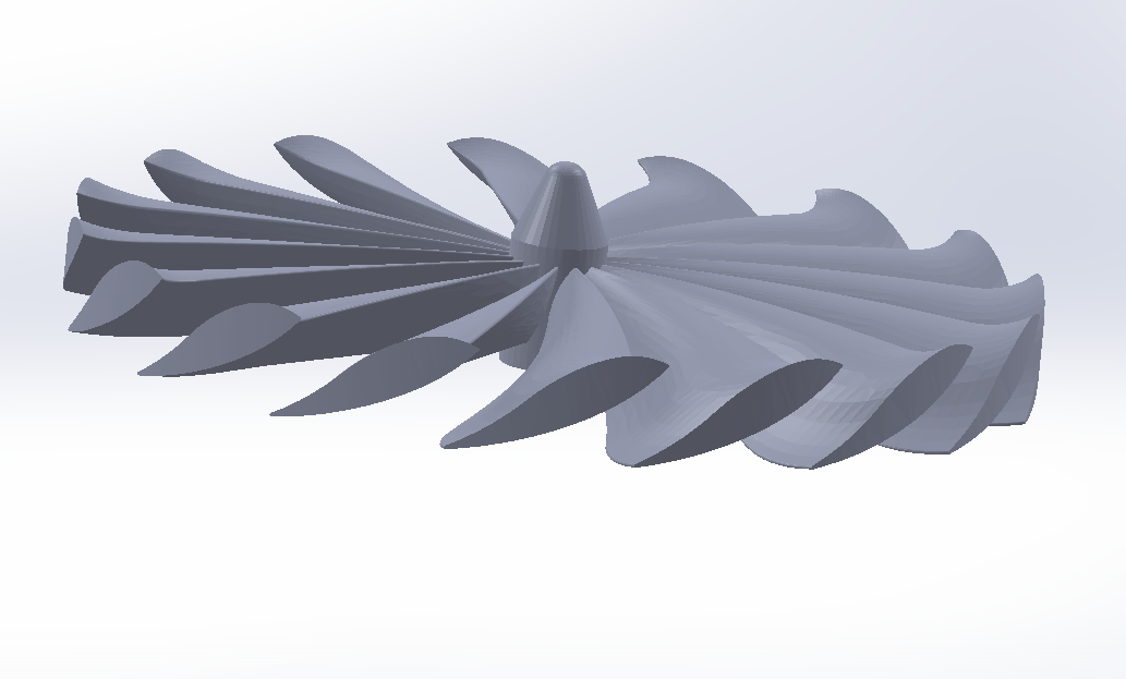 STL file Fan 14 blades・Design to download and 3D print・Cults
