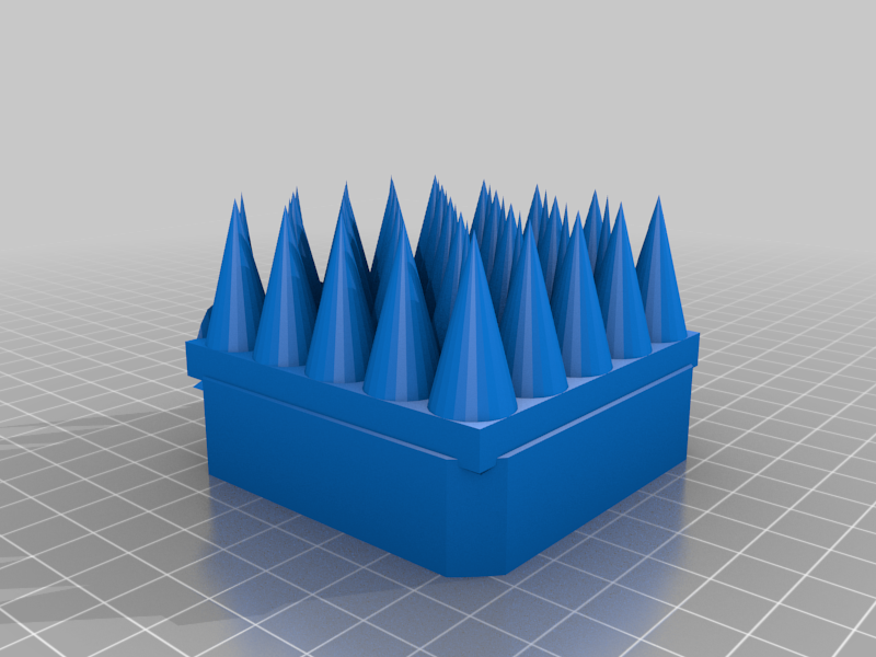 Free 3D file Bird Spikes for Wyze Outdoor Cam・3D print object to ...
