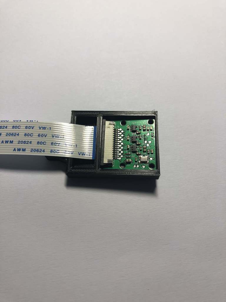 Free 3D file Raspberry Pi Camera Module V1.3 Mount With Ribbon ...