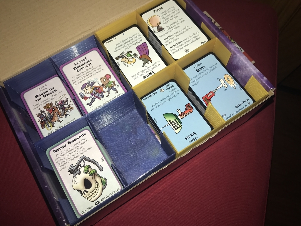 Free 3D file Munchkin Starfinder Everything Box Card Insert・3D print ...