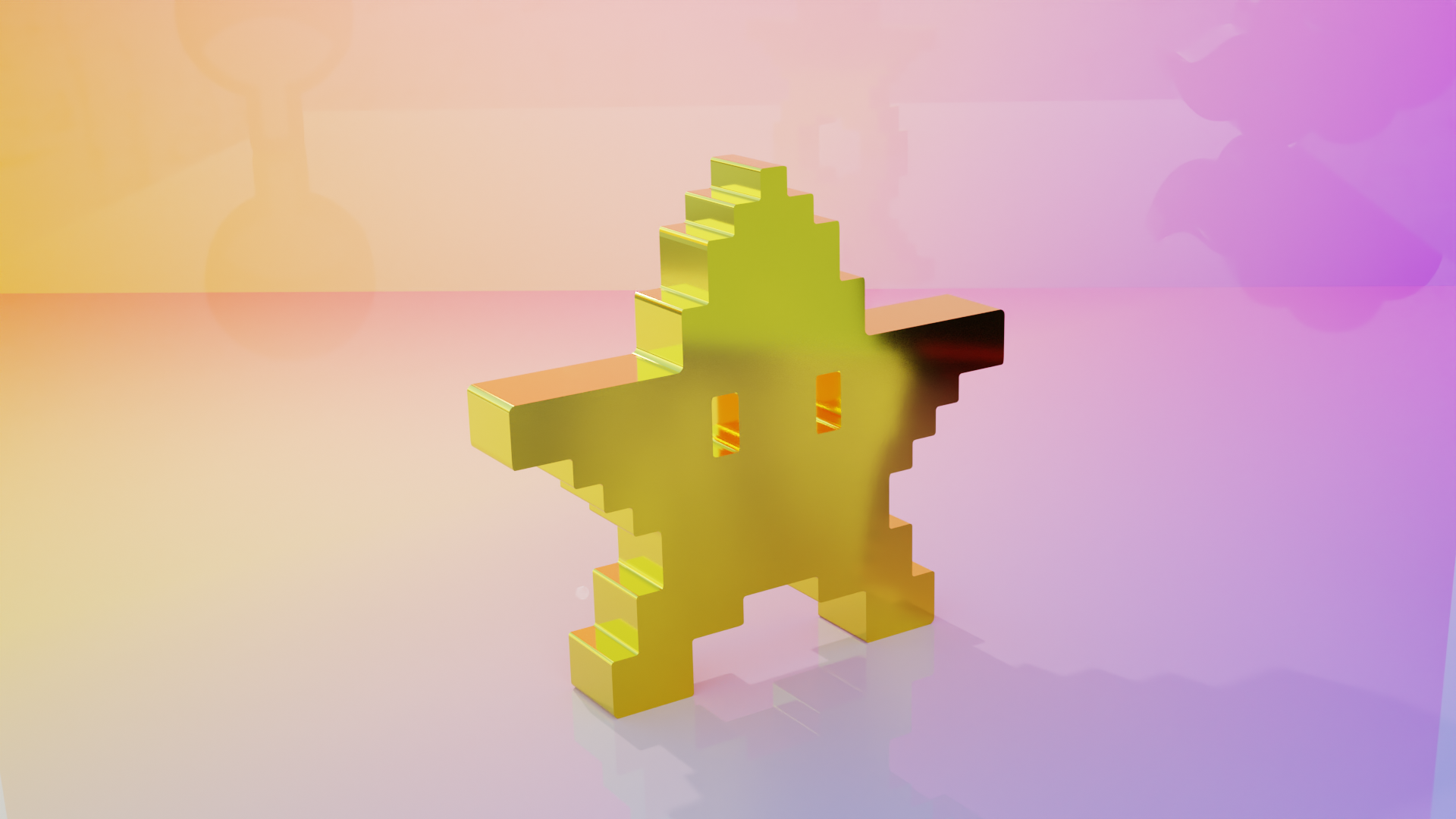 Free STL file MARIO BROS STAR・3D printing template to download・Cults