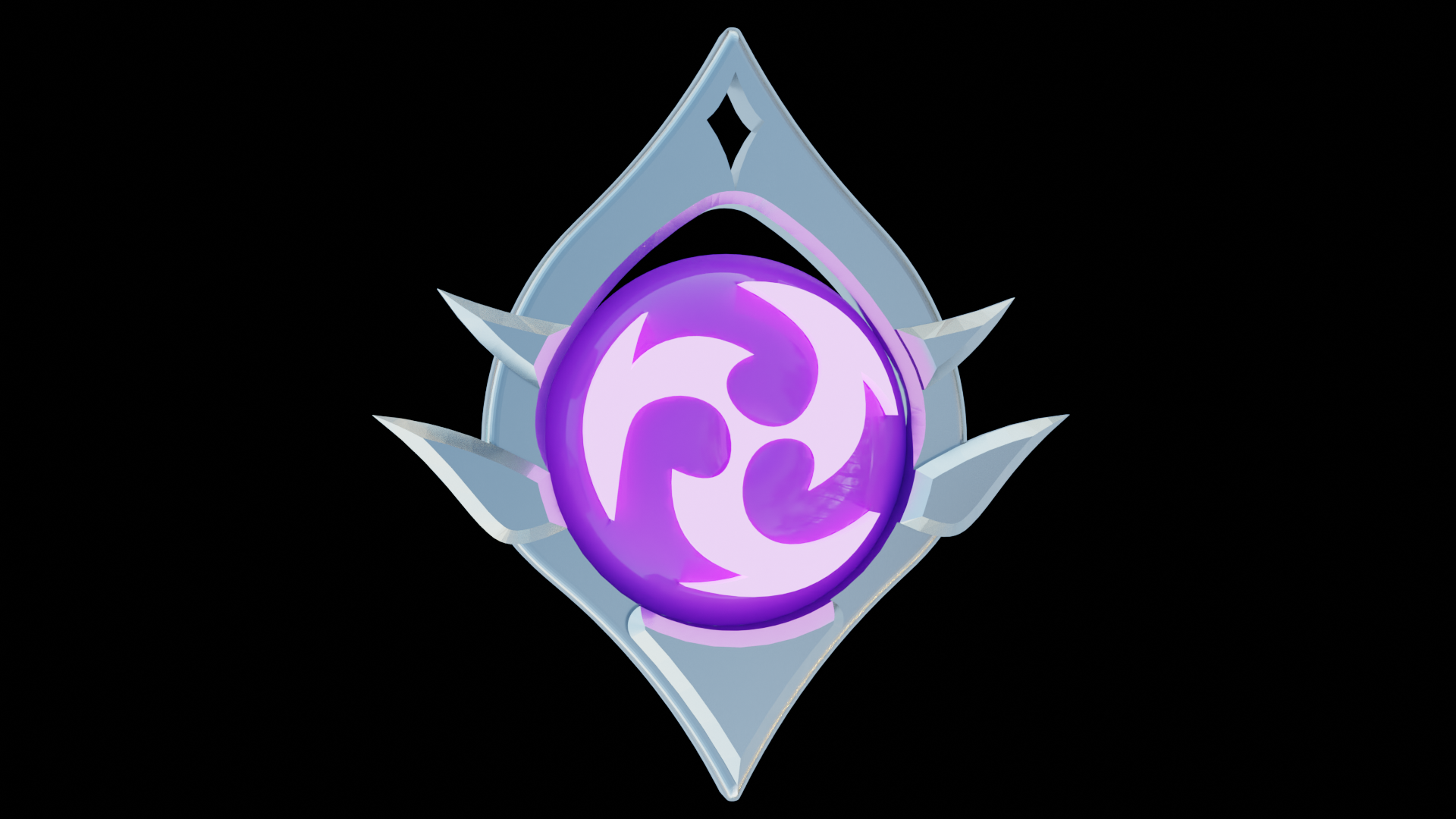 STL file Vision Fatui ( Electro ) - Genshin Impact 🎲・3D print object to ...