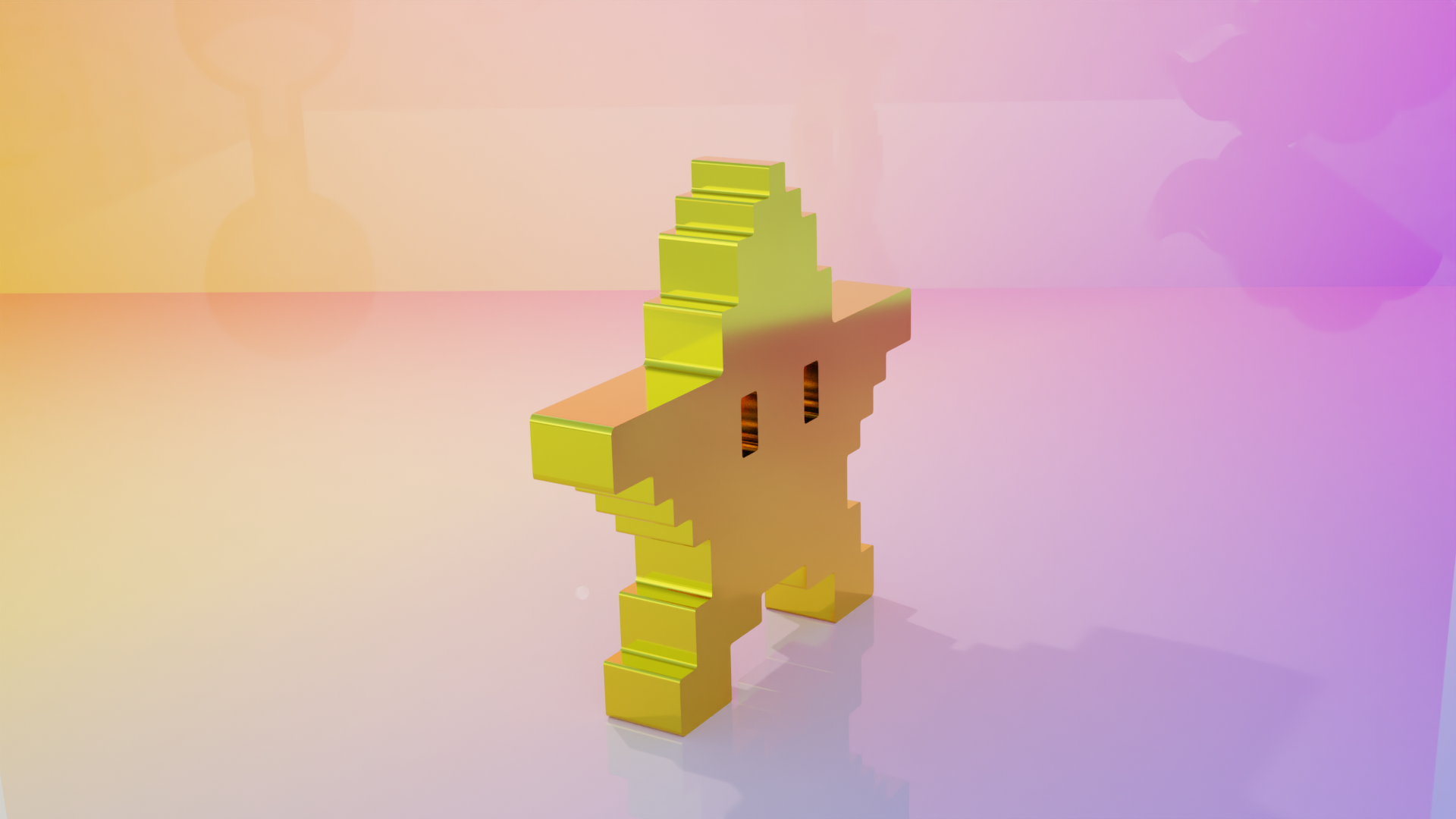 Free STL file MARIO BROS STAR・3D printing template to download・Cults