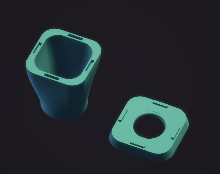 Free STL file Small trash can・Design to download and 3D print・Cults