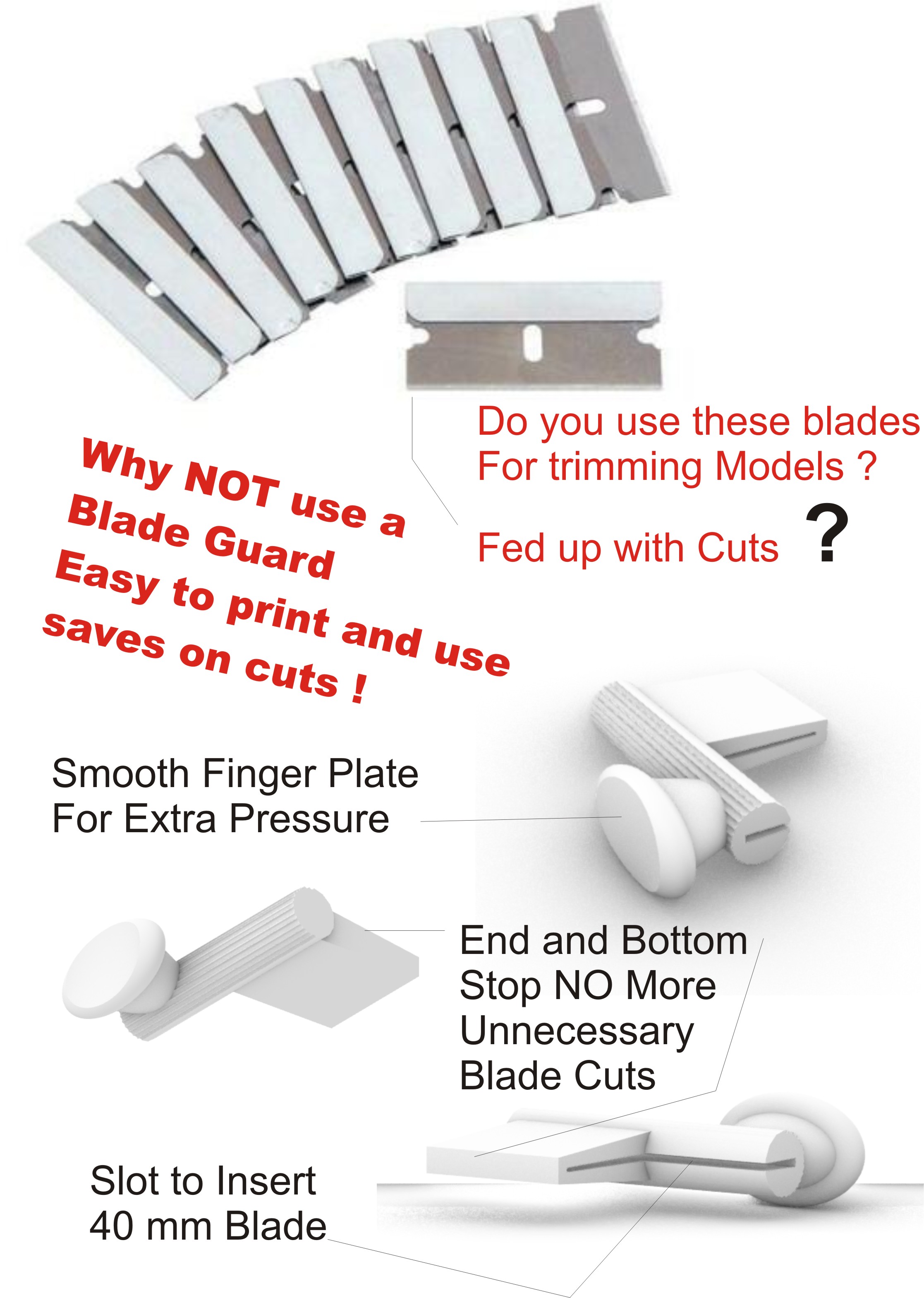 Free STL file Finger Guard・3D printable model to download・Cults