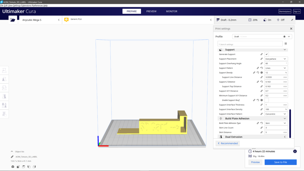 Free 3D file To Auto mSD to SD housing・3D print object to download・Cults