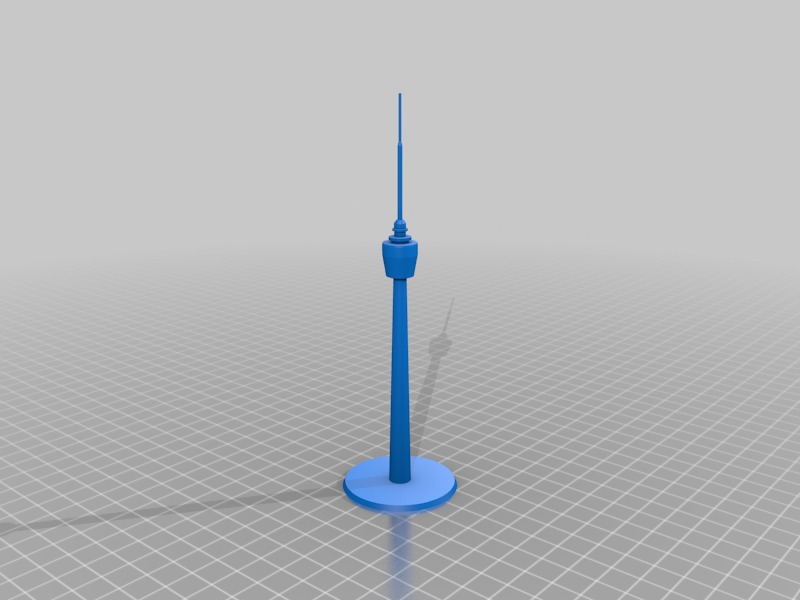 Free 3D file First tv tower in the world in Stuttgart, Germany・3D ...