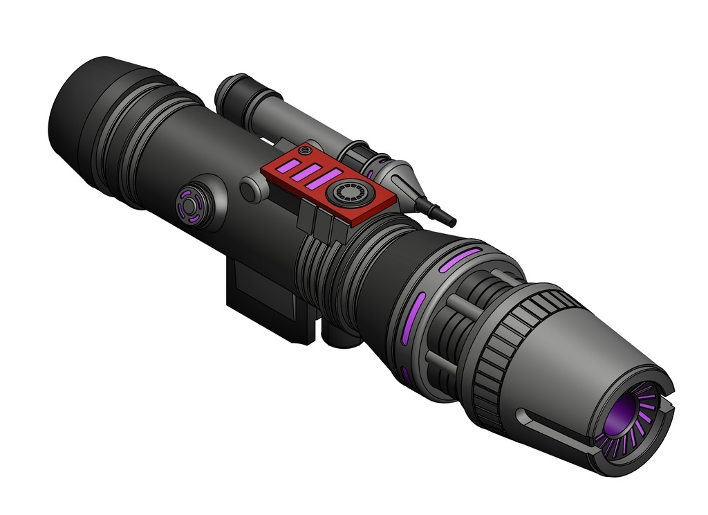 Free STL file War for cyberton game fusion cannon for SS Megatron 🔫・3D ...