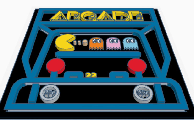 Free 3D file Arcade Wall Sign・Design to download and 3D print・Cults