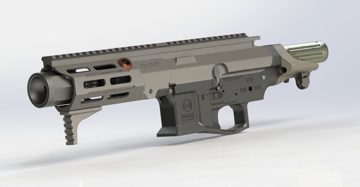 3D file PDX 505 airsoft gun・3D printer design to download・Cults