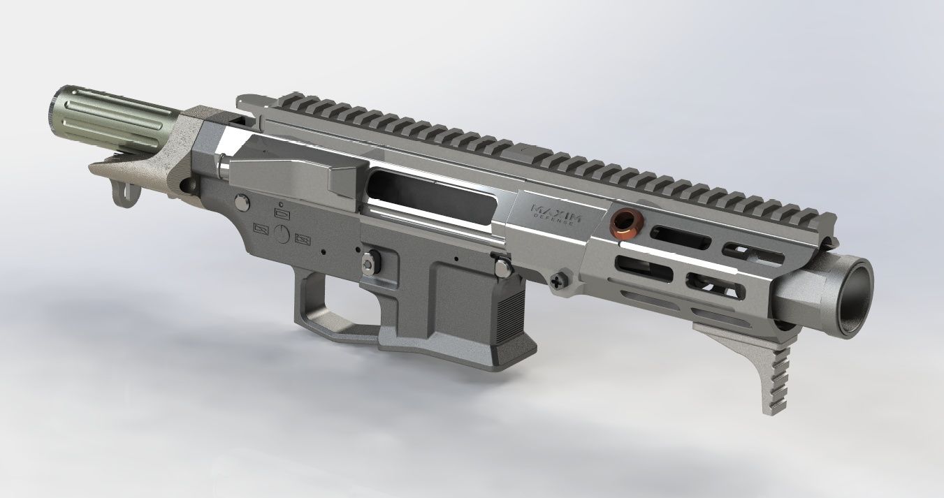 3D file PDX 505 airsoft gun・3D printer design to download・Cults