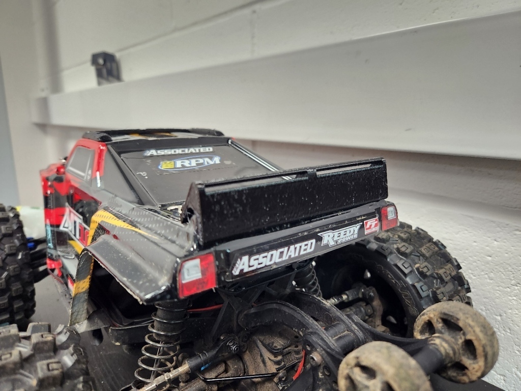 Free 3D file Team Associated Rival MT10 V1 / Version 1 - Wing Skid ...