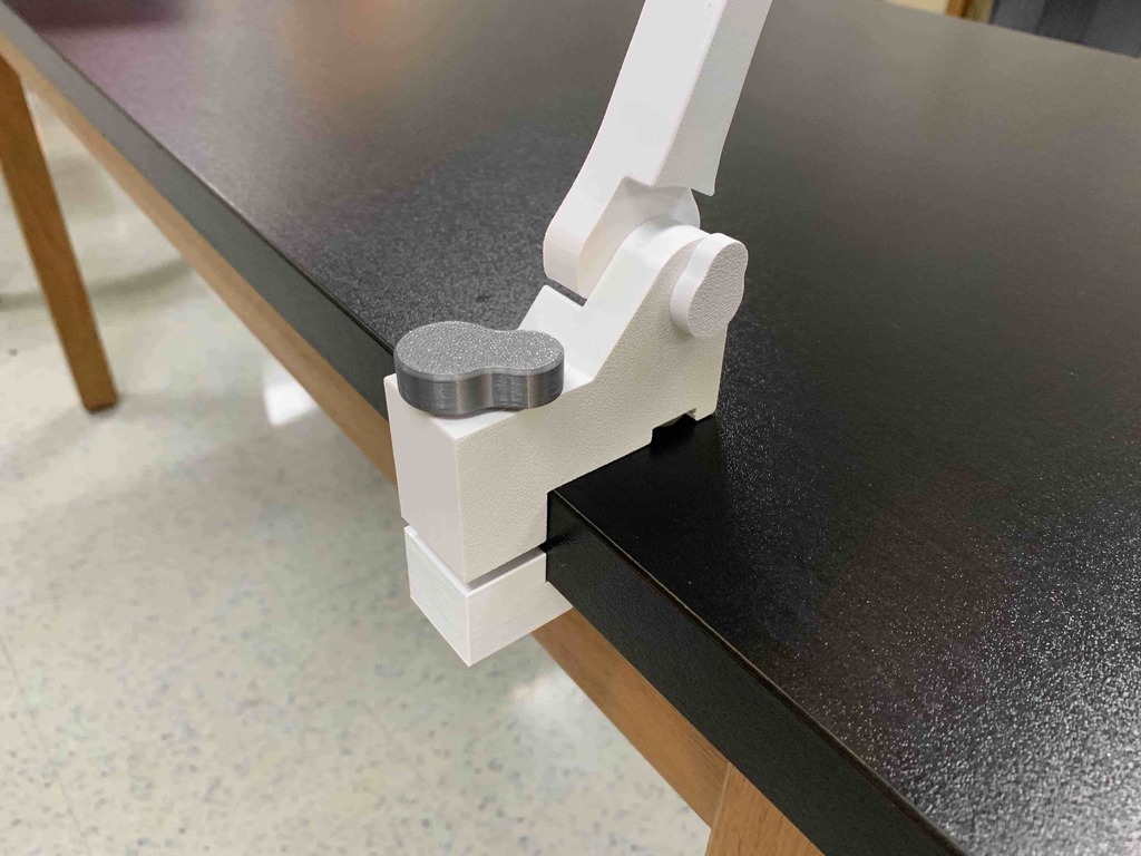 Free 3D file Skellie Helper - The Desk Clamp Skeleton Arm 🗜️・3D printer ...