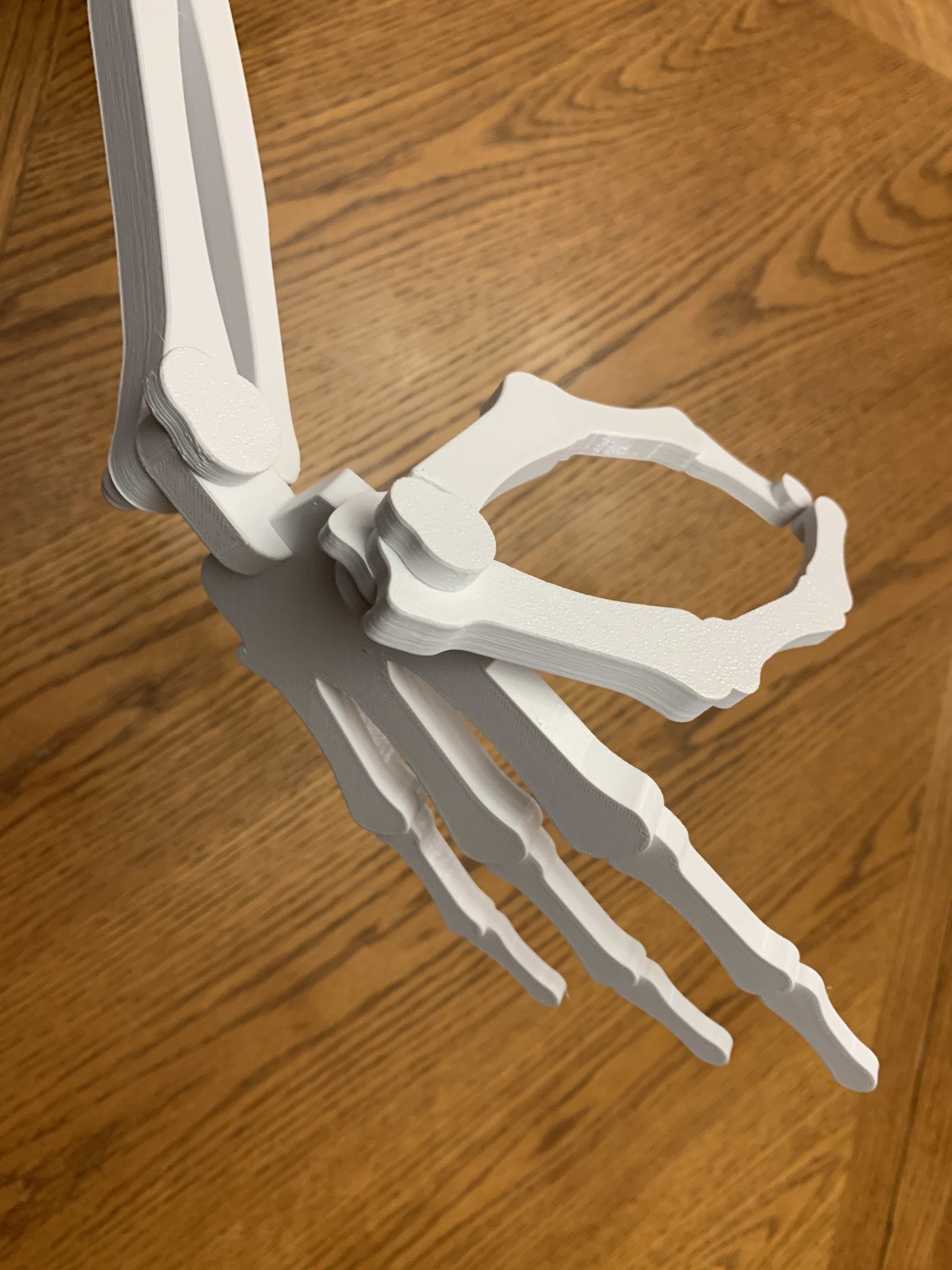 Free 3D file Skellie Helper - The Desk Clamp Skeleton Arm 🗜️・3D printer ...