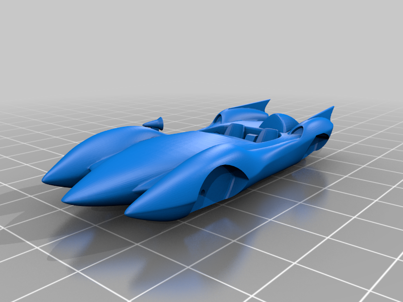 Free STL file Mach 5 🚗・3D print design to download・Cults