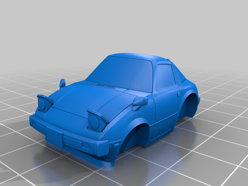 Free STL file Mazda RX-7 SA22C・3D print design to download・Cults
