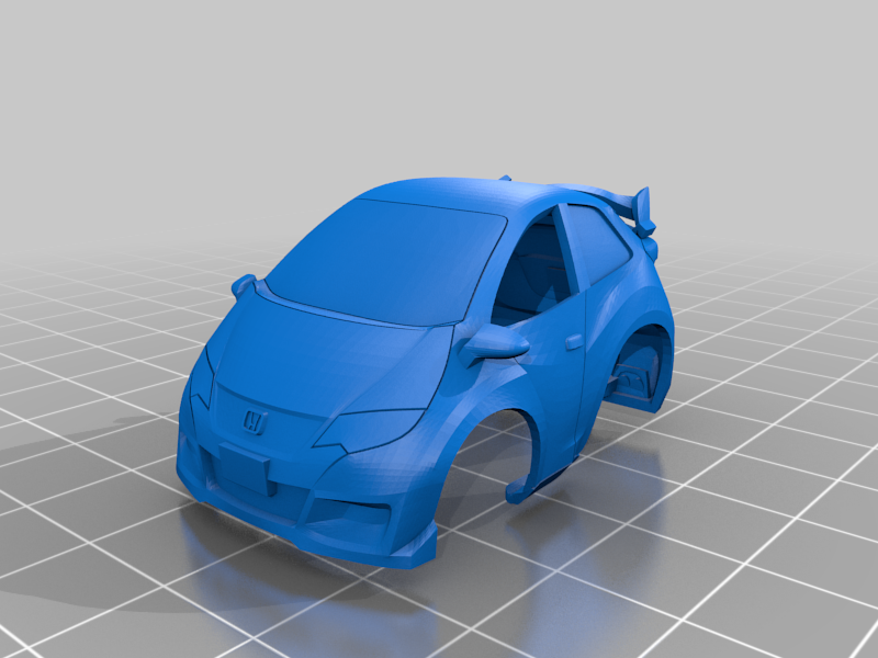 Free STL file Petite Civic Type R 2015・Design to download and 3D print ...