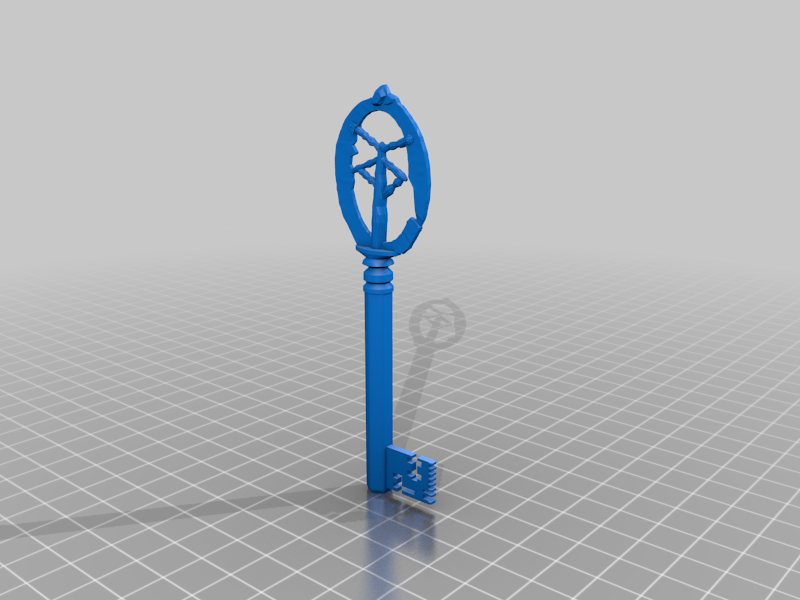 Free STL file Residual Evil 4, key・Template to download and 3D print・Cults
