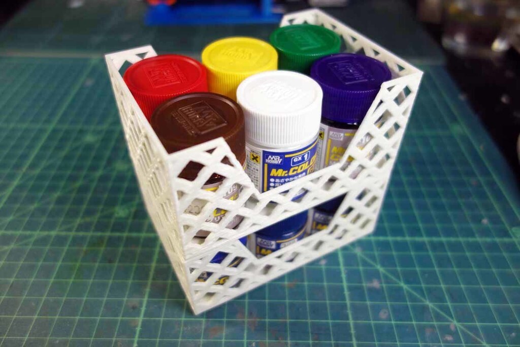 Free STL file Stackable case for GSI Creos Mr.Color・3D printer design ...