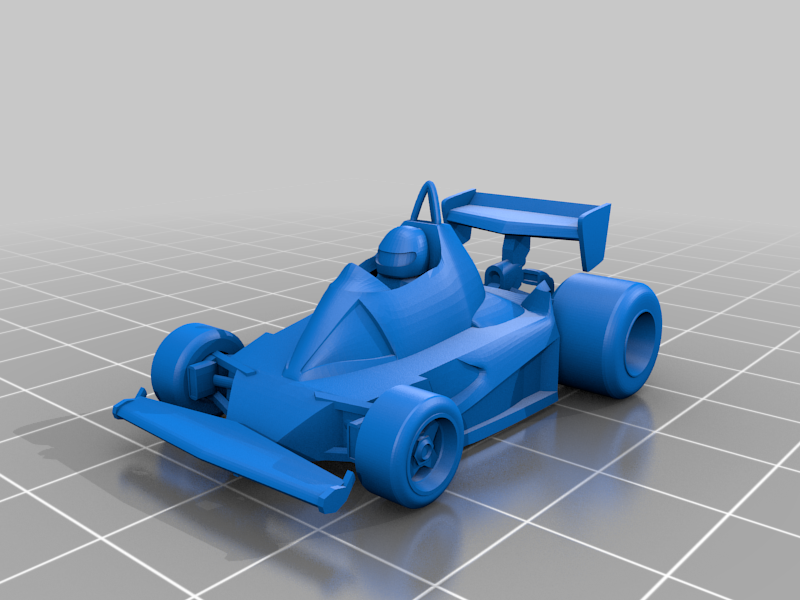 Free STL file Old F1 car・3D print model to download・Cults