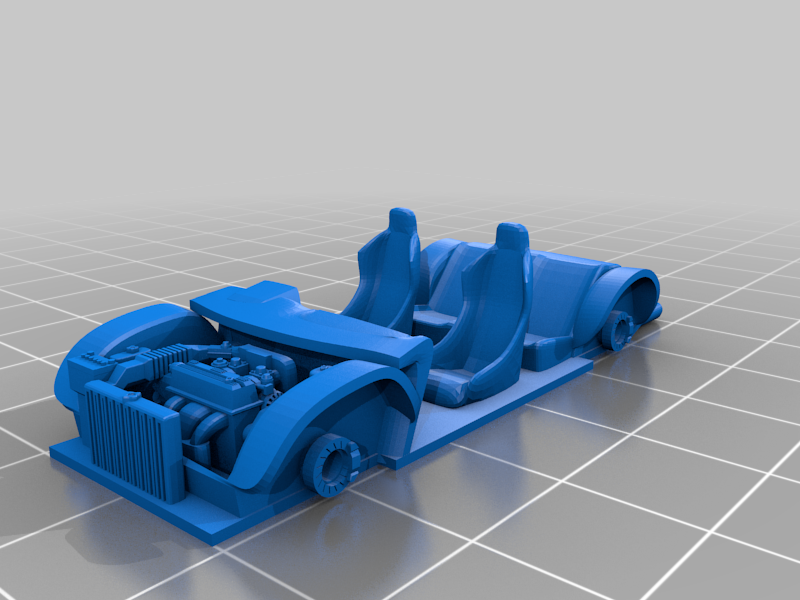 Free STL file Honda Prelude II 64th scale・3D printer model to download ...